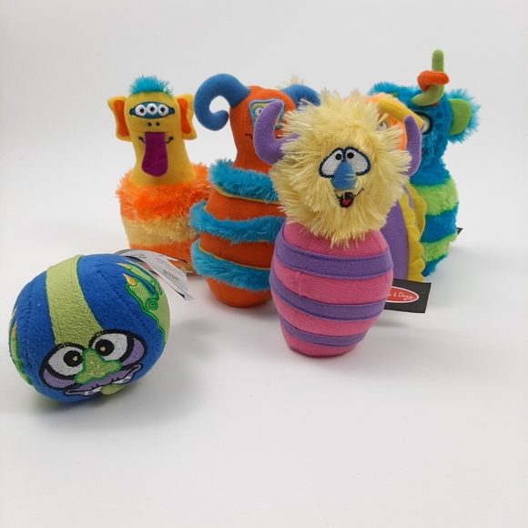 Melissa & Doug | Toys | Melissa Doug Stuffed Monster Bowling Set | Poshmark